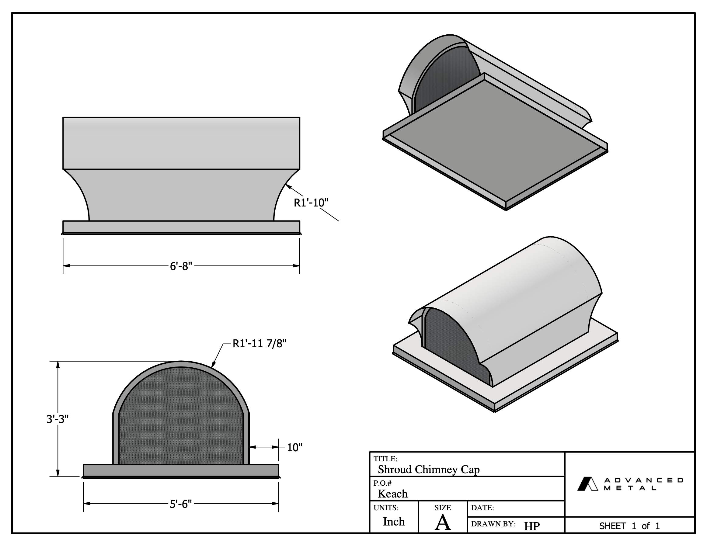 CAD Design – Advanced Metal