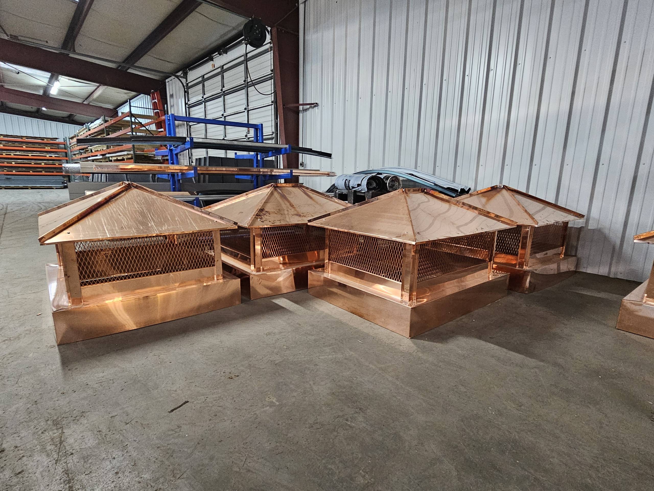 Copper Chimney Caps – Advanced Metal