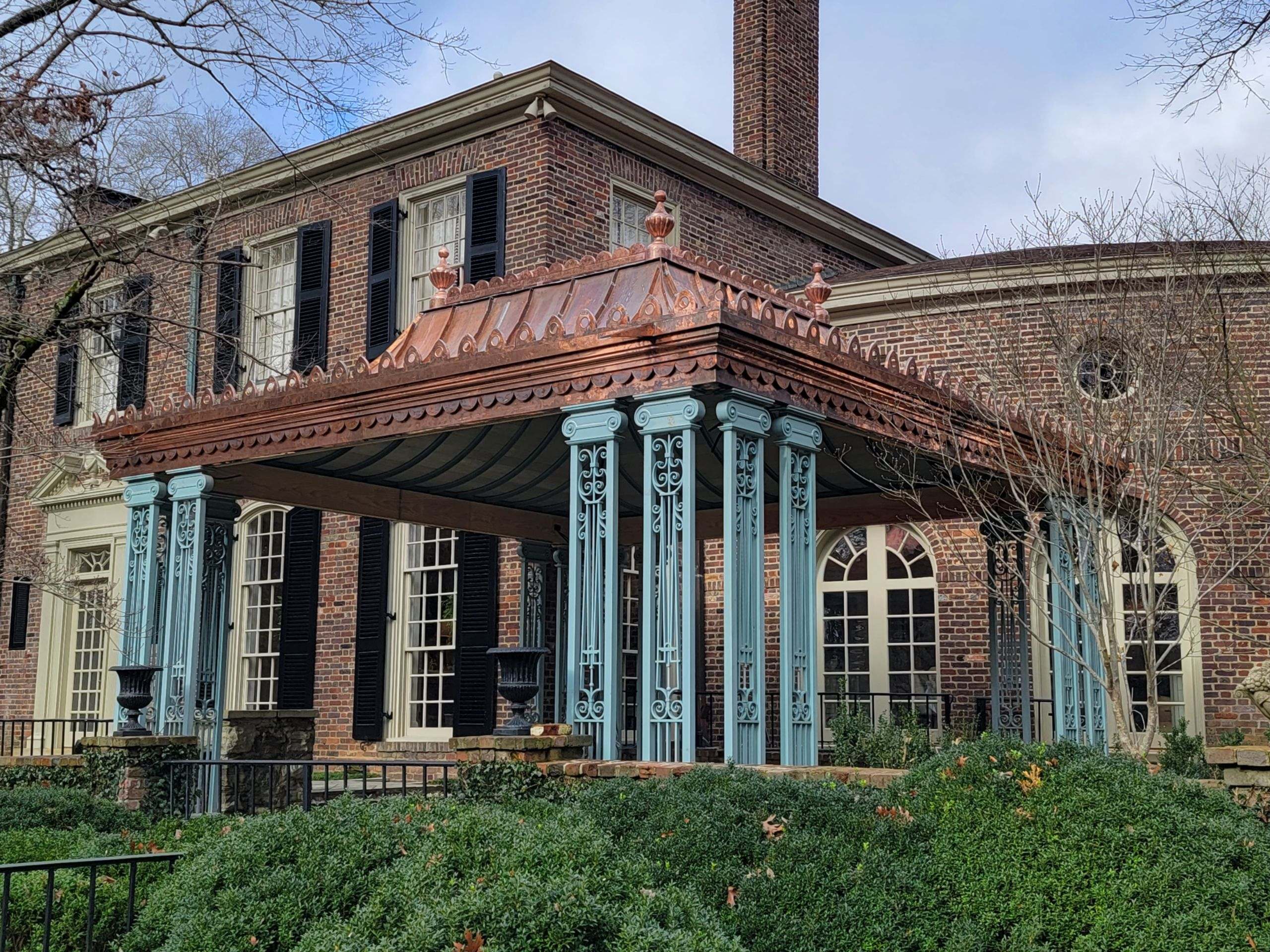 Decorative Copper Pool House – Advanced Metal